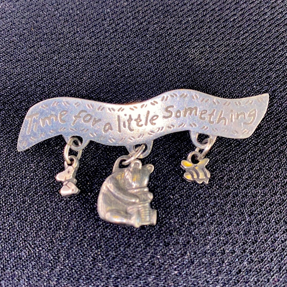 Vintage Disney Winnie The Pooh Danforth Pewter Pin Br… - Gem